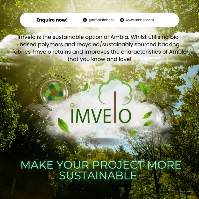 Happy Earth Day | Ambla Vinyl Upholstery Fabrics | Plastic Coated Fabric